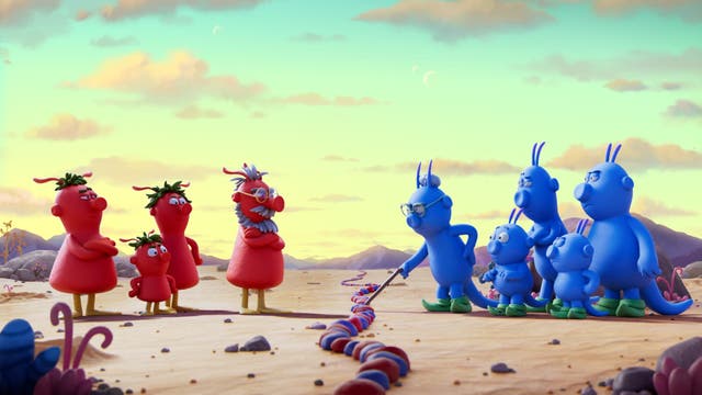 Audiences given first look at animated adaptation of The Smeds And The ...