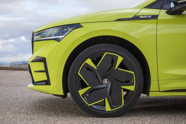 First Drive: Does the Enyaq iV vRS show the future of performance Skoda ...