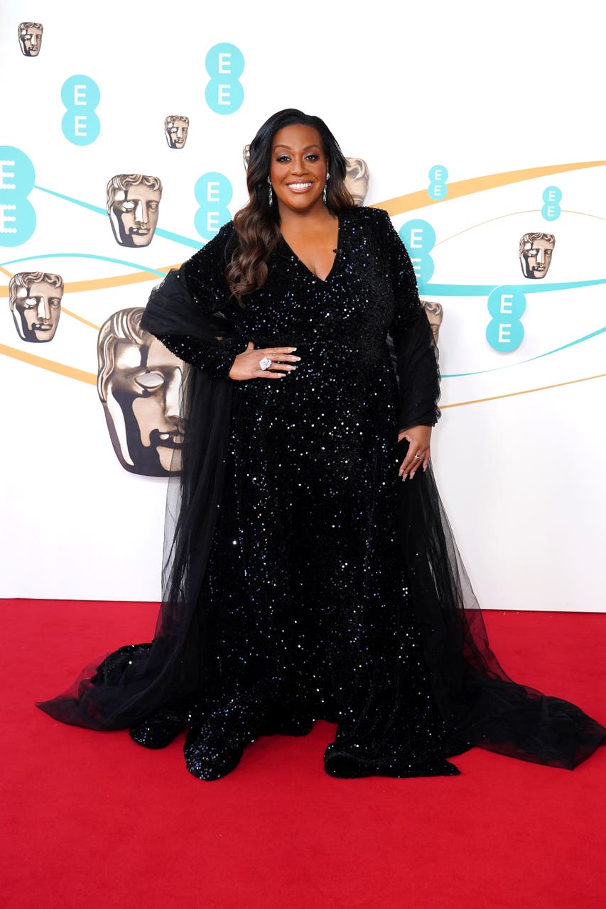 Sparkly statement garments reign supreme on Baftas red carpet | Express ...