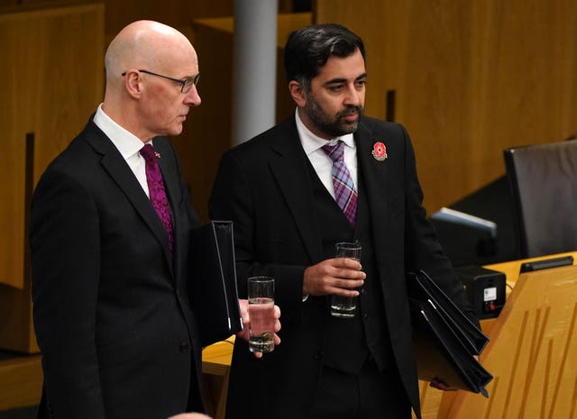Swinney endorsement gives ‘massive boost’ to Humza Yousaf’s bid to lead ...