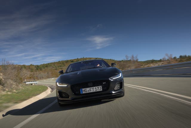First drive: Jaguar’s F-Type R 75 is a swan song to the V8 sports car ...
