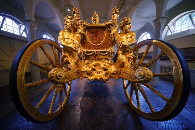 Shorter procession and one-way trip in Gold State Coach for King’s ...