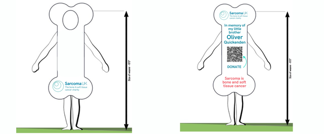 Jake Quickenden to dress as bone for London Marathon in memory of ...