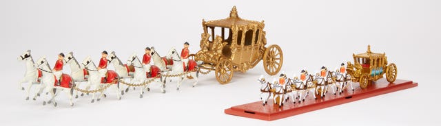 Toy car brand Matchbox unveils tiny model Gold State Coach to mark ...
