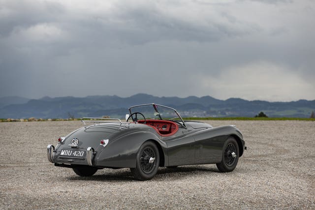 Clark Gable’s classic Jaguar XK120 Roadster heads to auction ...