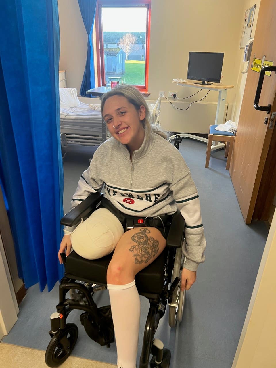 Mother who lost leg to cancer stars in video to mark Race for Life ...