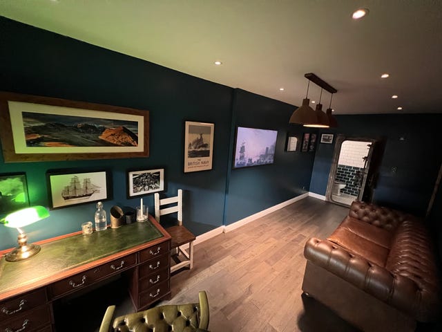 Dad spends £20,000 on WW2-themed ‘man cave bunker' complete with real U ...