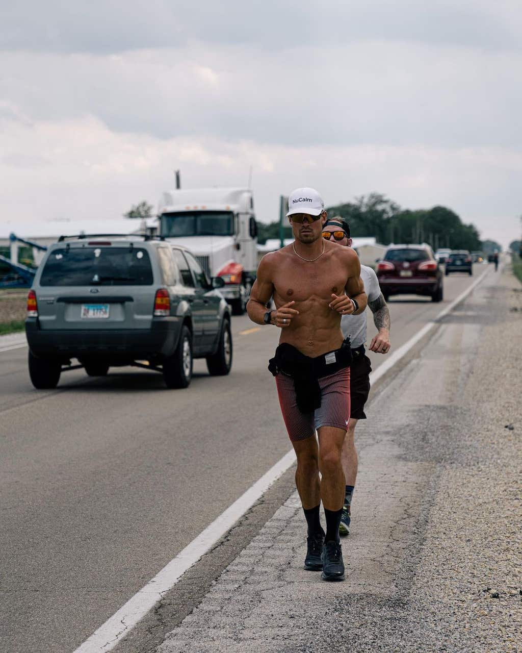 Briton traversing US after mother’s death says run is nothing compared ...