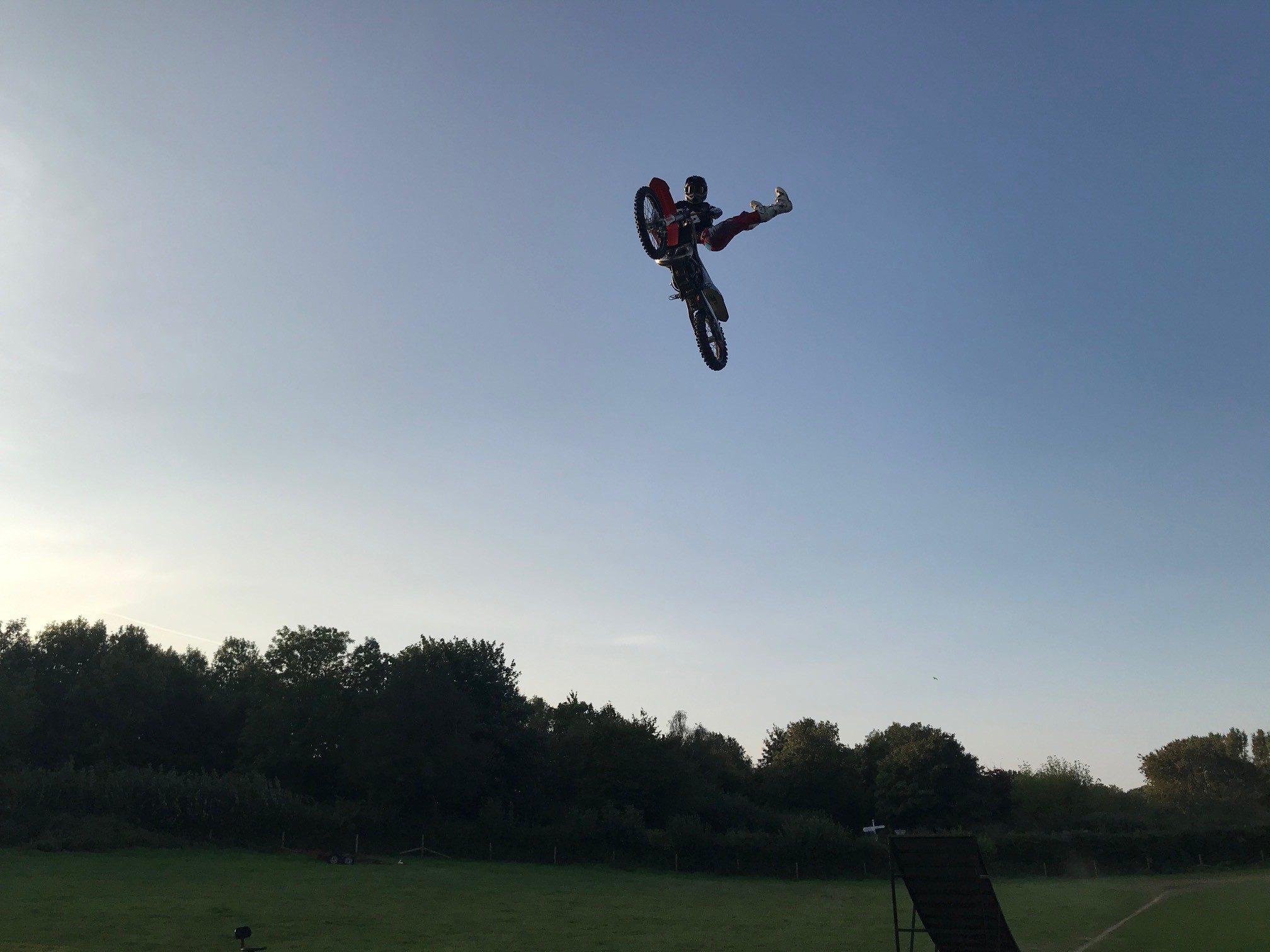 Teen paralysed after 50ft motocross jump went wrong says racing with ...