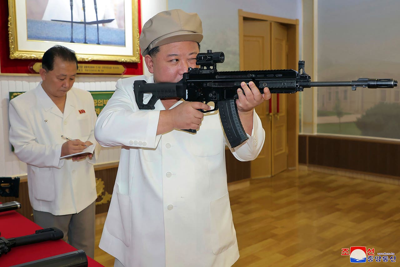 North Korean leader tours weapons factories and vows to boost war ...