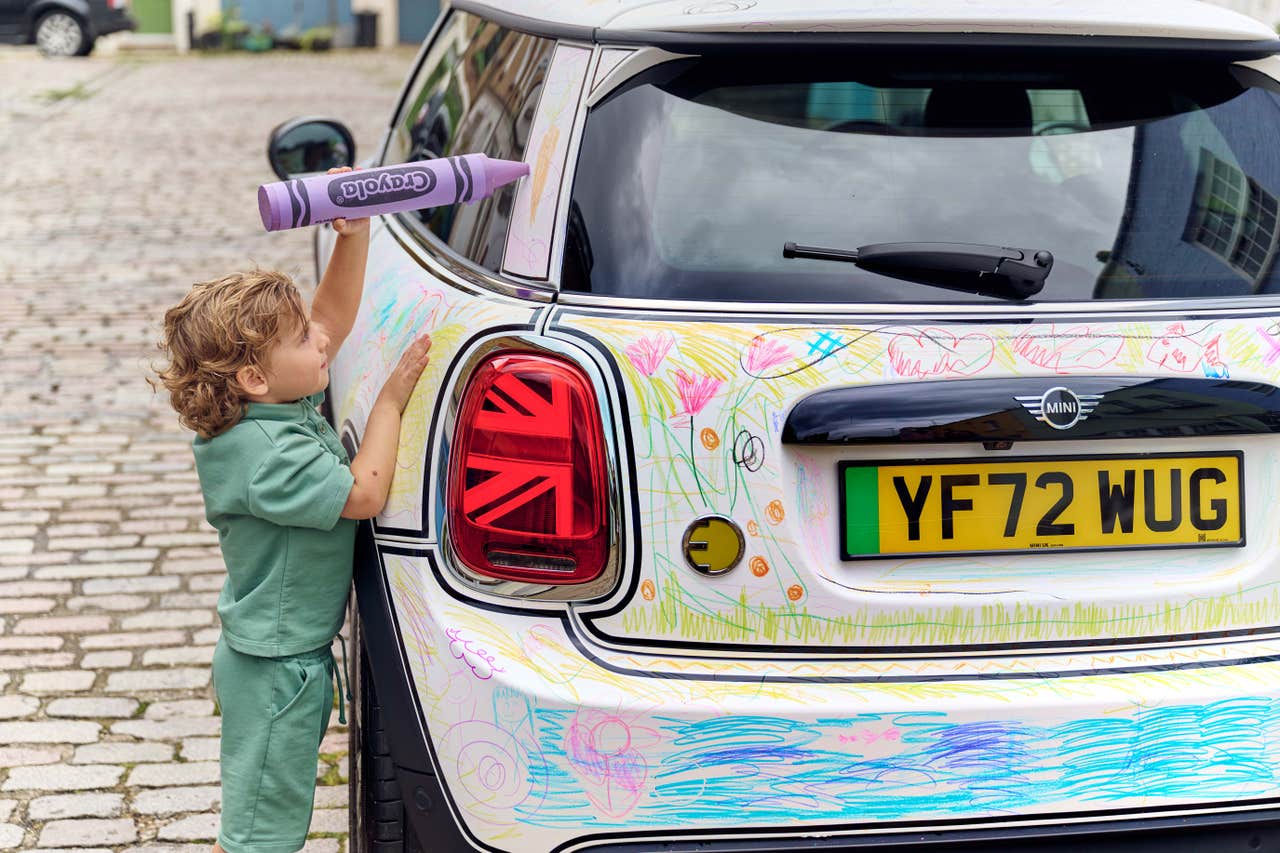Mini teams up with Crayola to inspire next generation of car designers ...