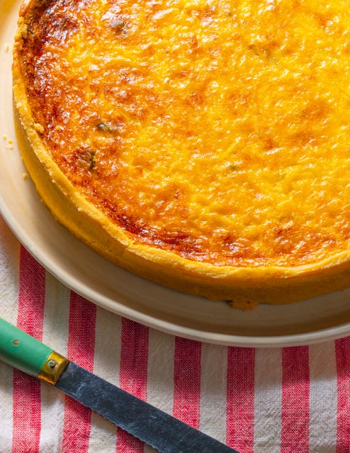 Ravneet Gill’s Lancashire cheese and green chilli tart - Offaly Live