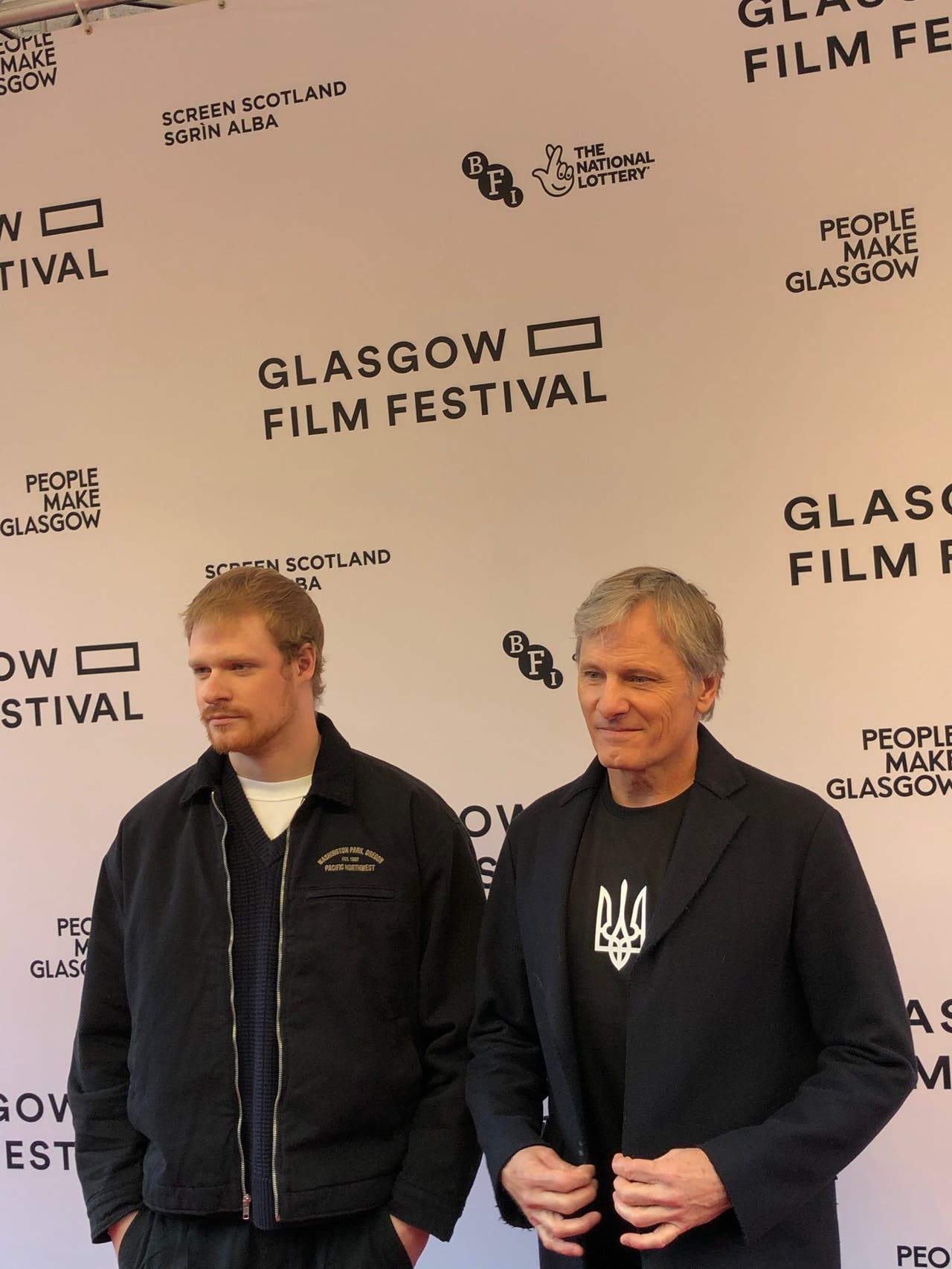 Viggo Mortensen shows support for Ukraine at Glasgow festival premiere ...