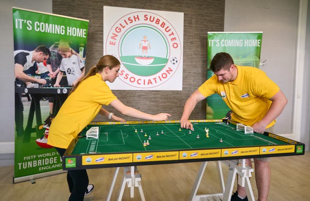 15-year-old girl playing in Subbuteo World Cup says game has ‘come back ...
