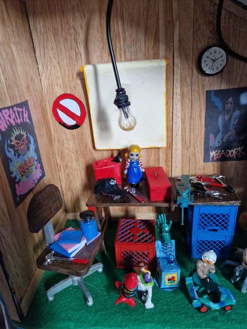 Disney fan recreates miniature versions of Andy and Sid’s rooms from ...