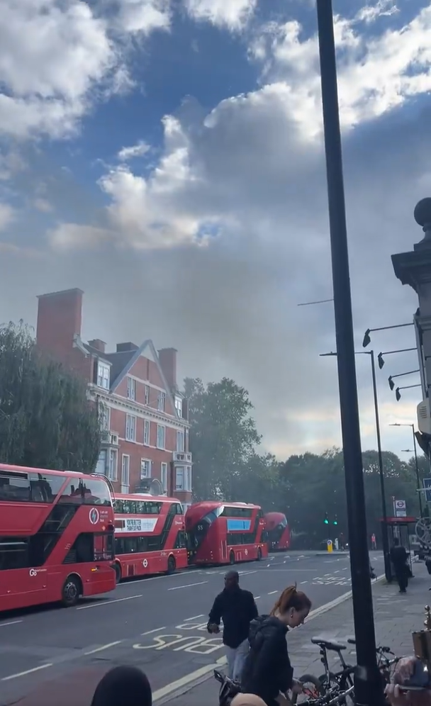 Hackney residents told to stay indoors as smoke billows from flat fire ...