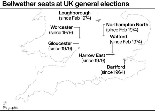 What are the ‘bellwether’ seats at the General Election? | Gazette & Herald