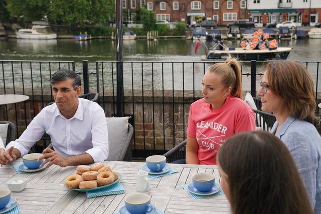 In Pictures: Soggy start led to bruising campaign for Rishi Sunak and ...