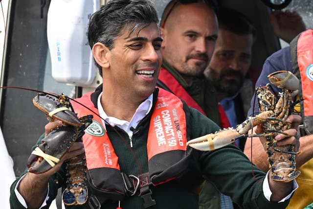 In Pictures: Soggy start led to bruising campaign for Rishi Sunak and ...