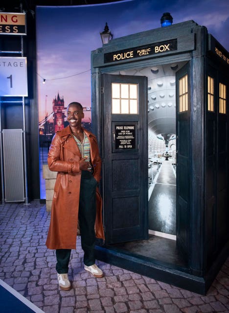 Madame Tussauds unveils Whoniverse-inspired set with Ncuti Gatwa ...