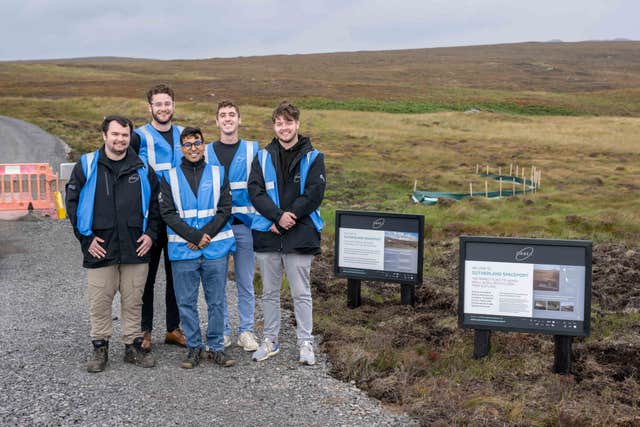 Spaceport’s ‘floating road’ over peat bog nearly finished ahead of test ...