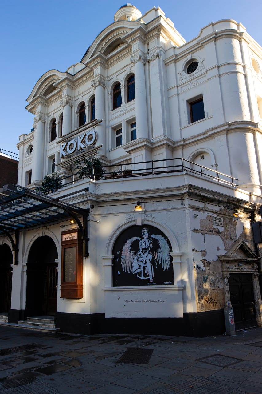 Artwork of Amy Winehouse unveiled on front of Camden venue Koko | Express & Star