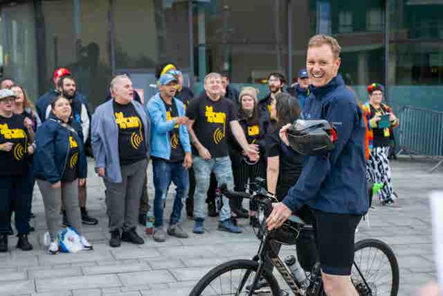 Dan Walker ‘in unbelievable pain’ after completing 200-mile charity ...