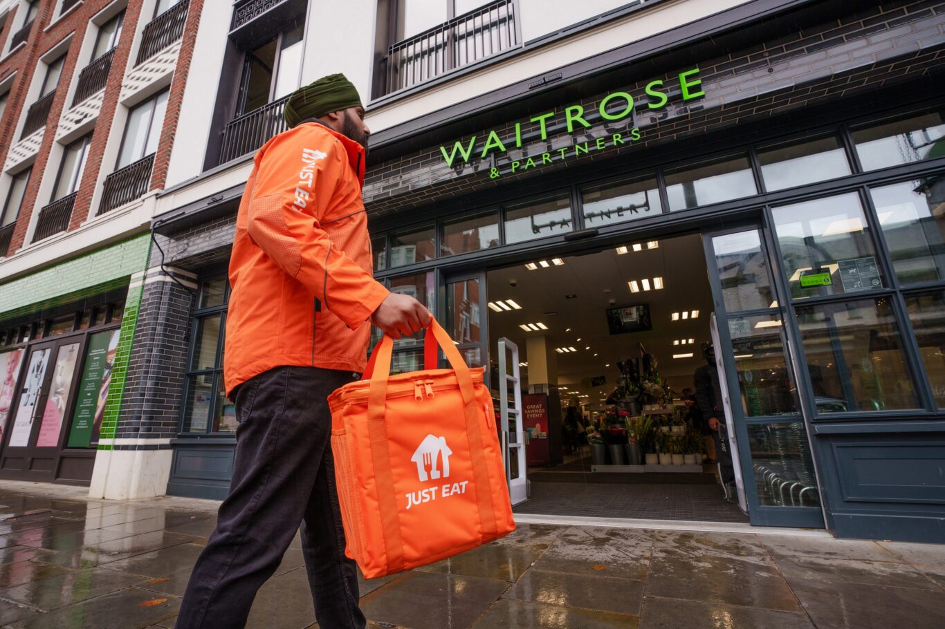 Waitrose wraps up deal with Just Eat amid supermarket delivery surge ...