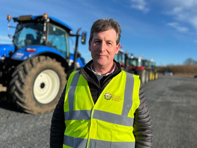 Lines of tractors take to the roads in inheritance tax change protest ...