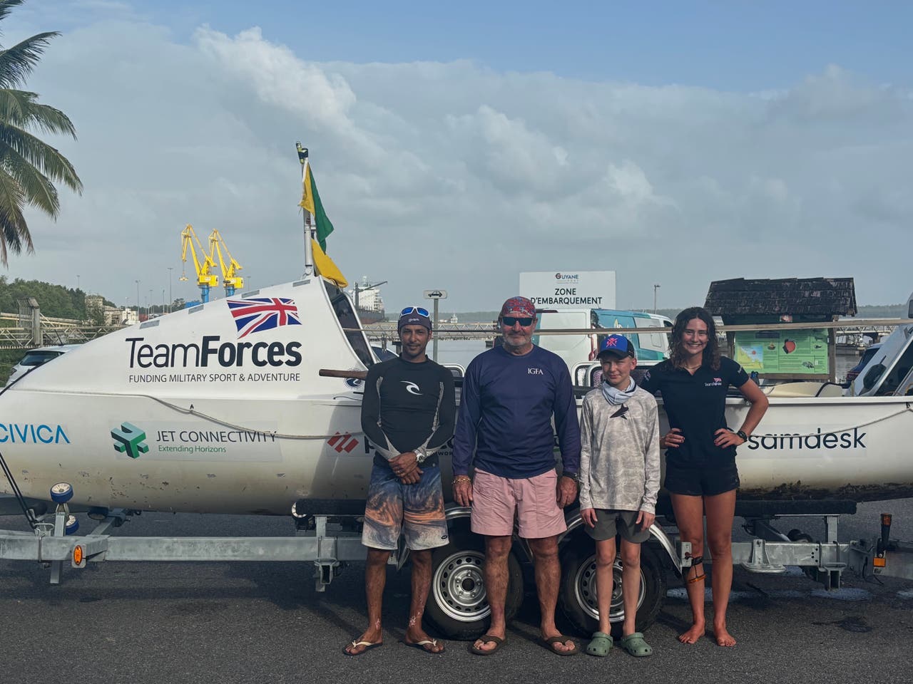 Student completes Europe to South America solo row after 97 days at sea ...