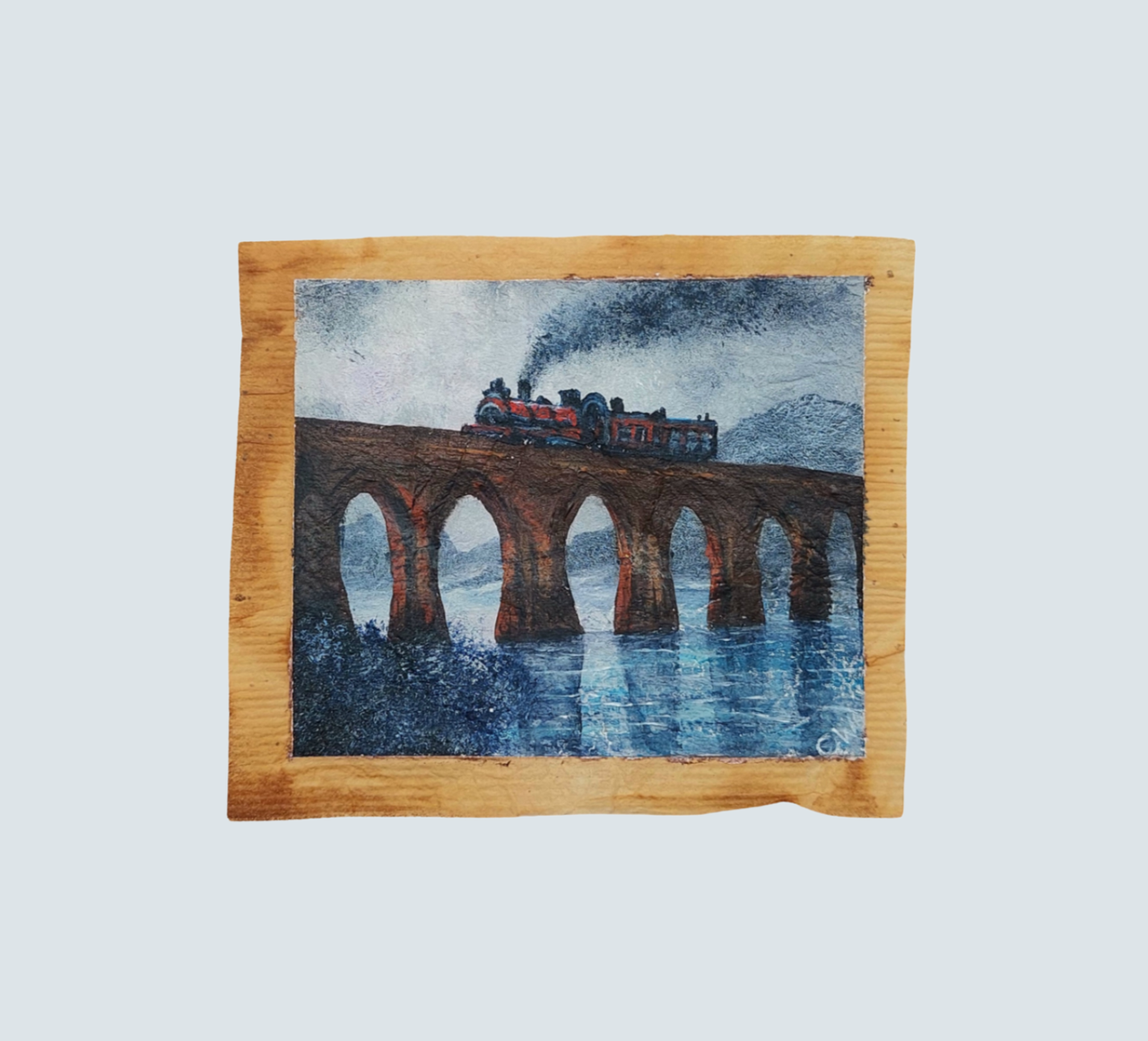 Artist captures magic of Harry Potter and The Lord of the Rings on used ...