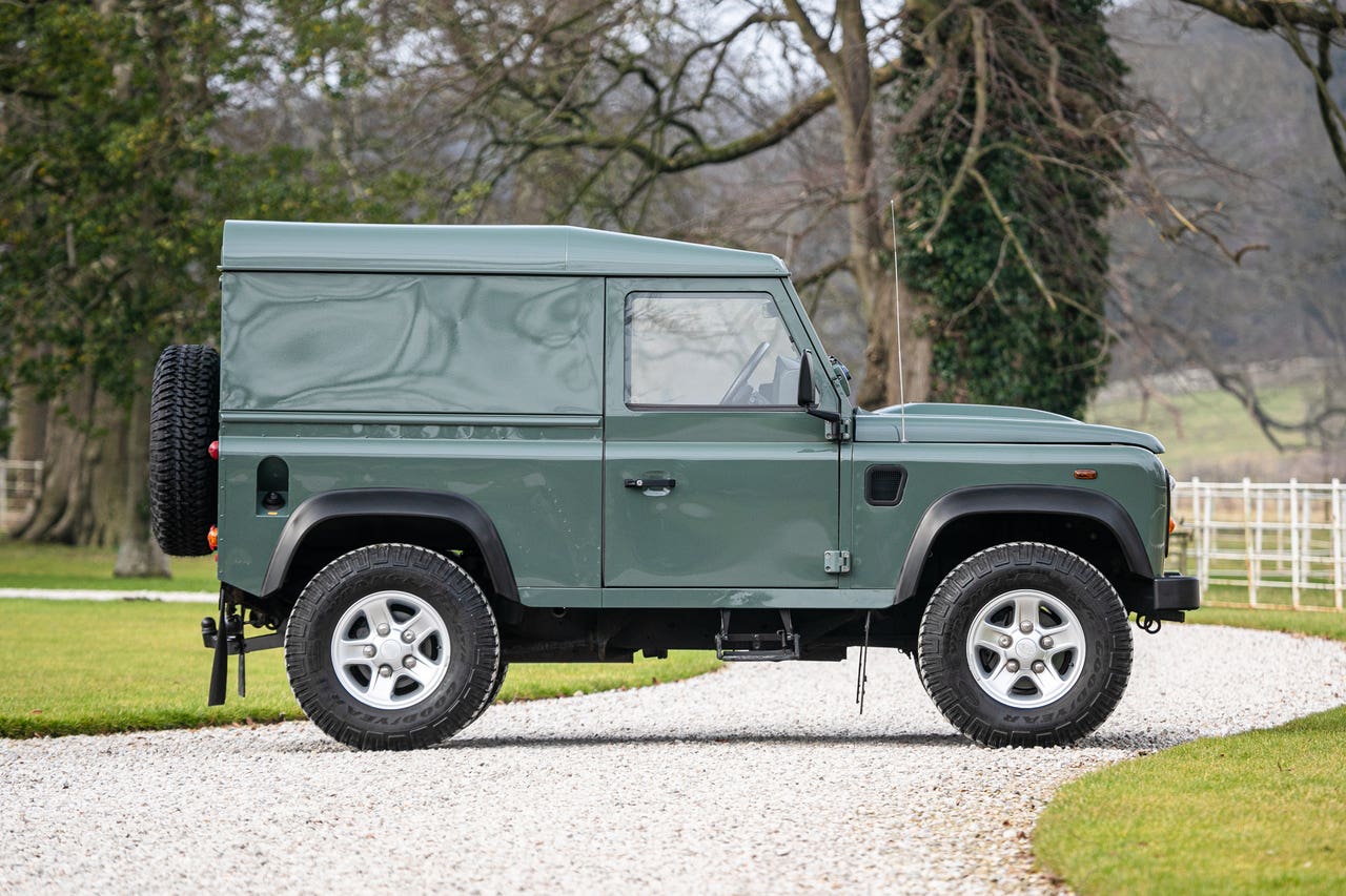 King Charles Land Rover Defender set to fetch up to £50,000 at auction ...