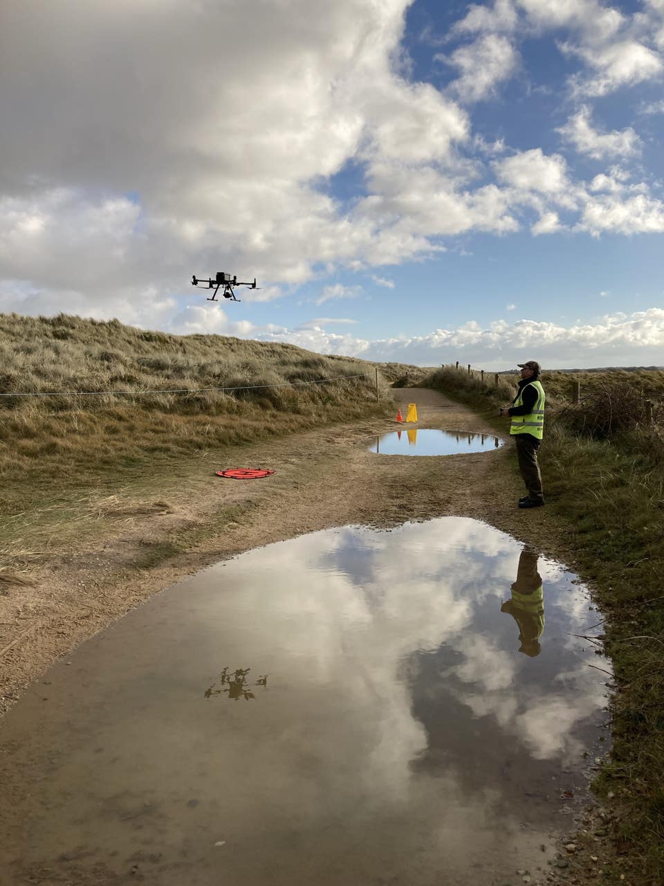 Drone used to count seals along coast in Natural England pilot project ...