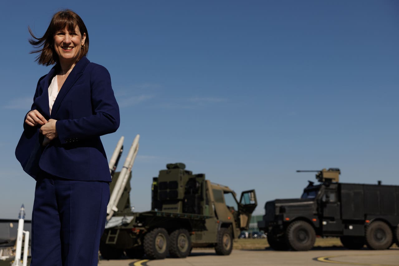 Rachel Reeves says increase in lending capacity will help UK defence ...