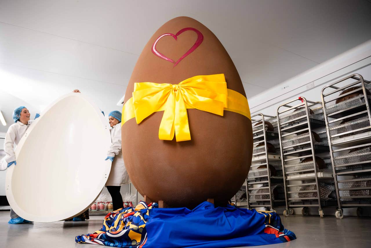Chocolate makers create UK’s ‘biggest and heaviest’ Easter egg | York Press