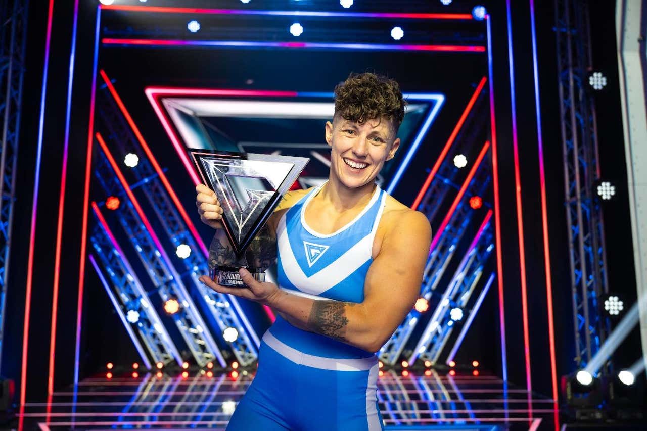 Gym owner and gymnastics coach crowned winners of Gladiators | Glasgow ...