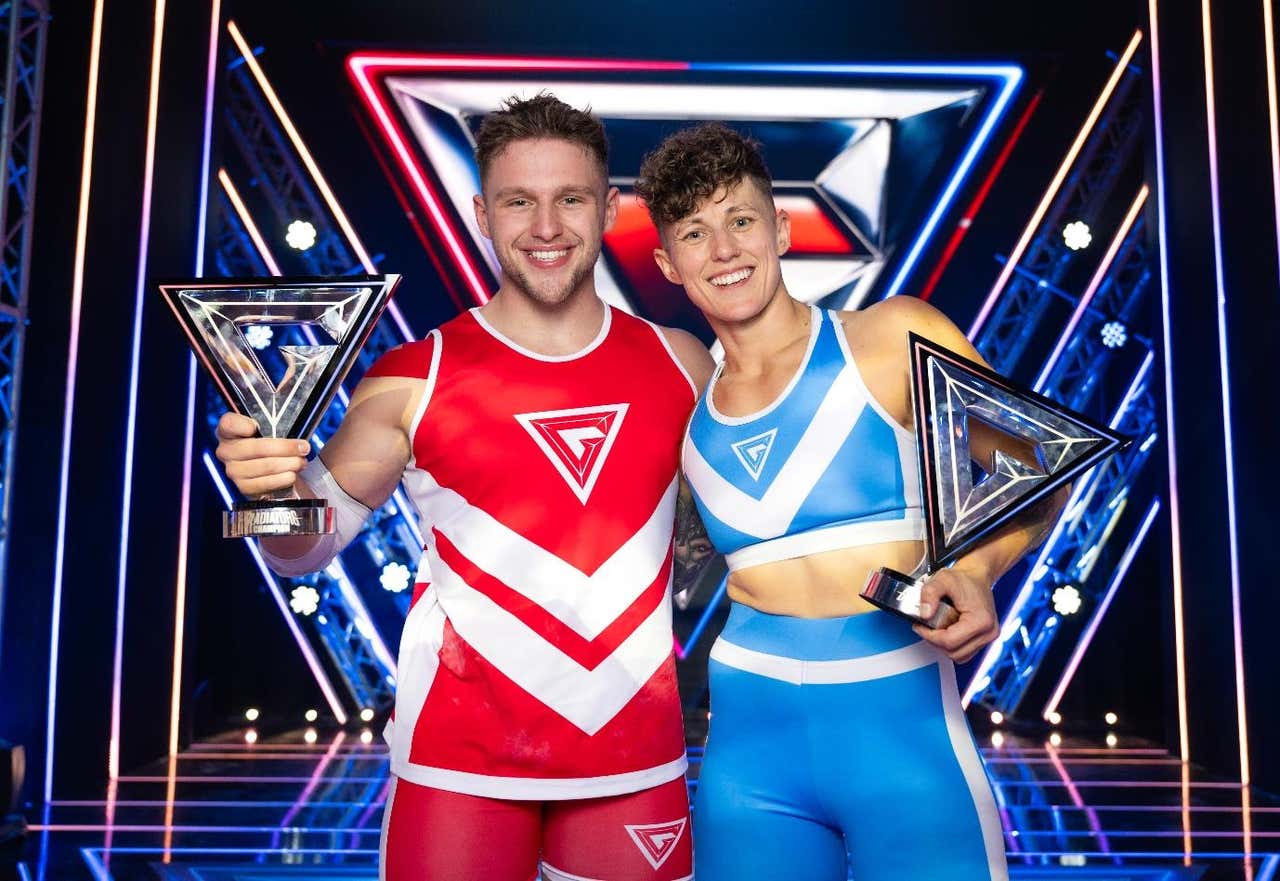 Gym owner and gymnastics coach crowned winners of Gladiators | Glasgow ...