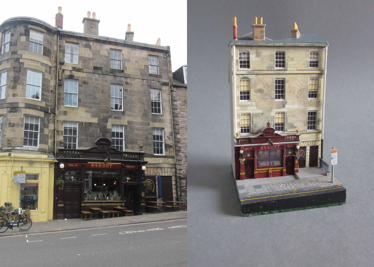Artist celebrating beauty of Edinburgh’s pubs by recreating them in ...