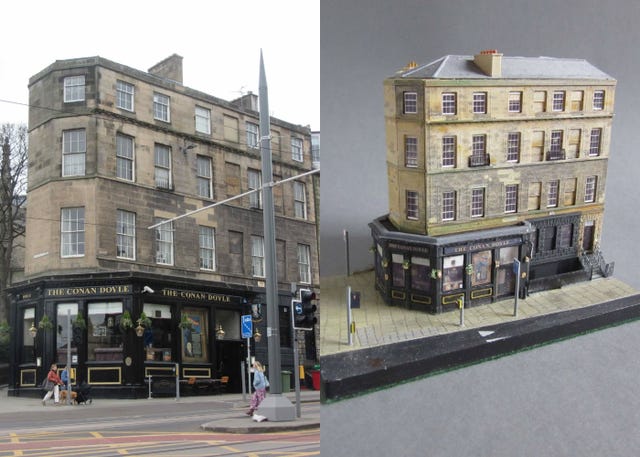 Artist celebrating beauty of Edinburgh’s pubs by recreating them in ...