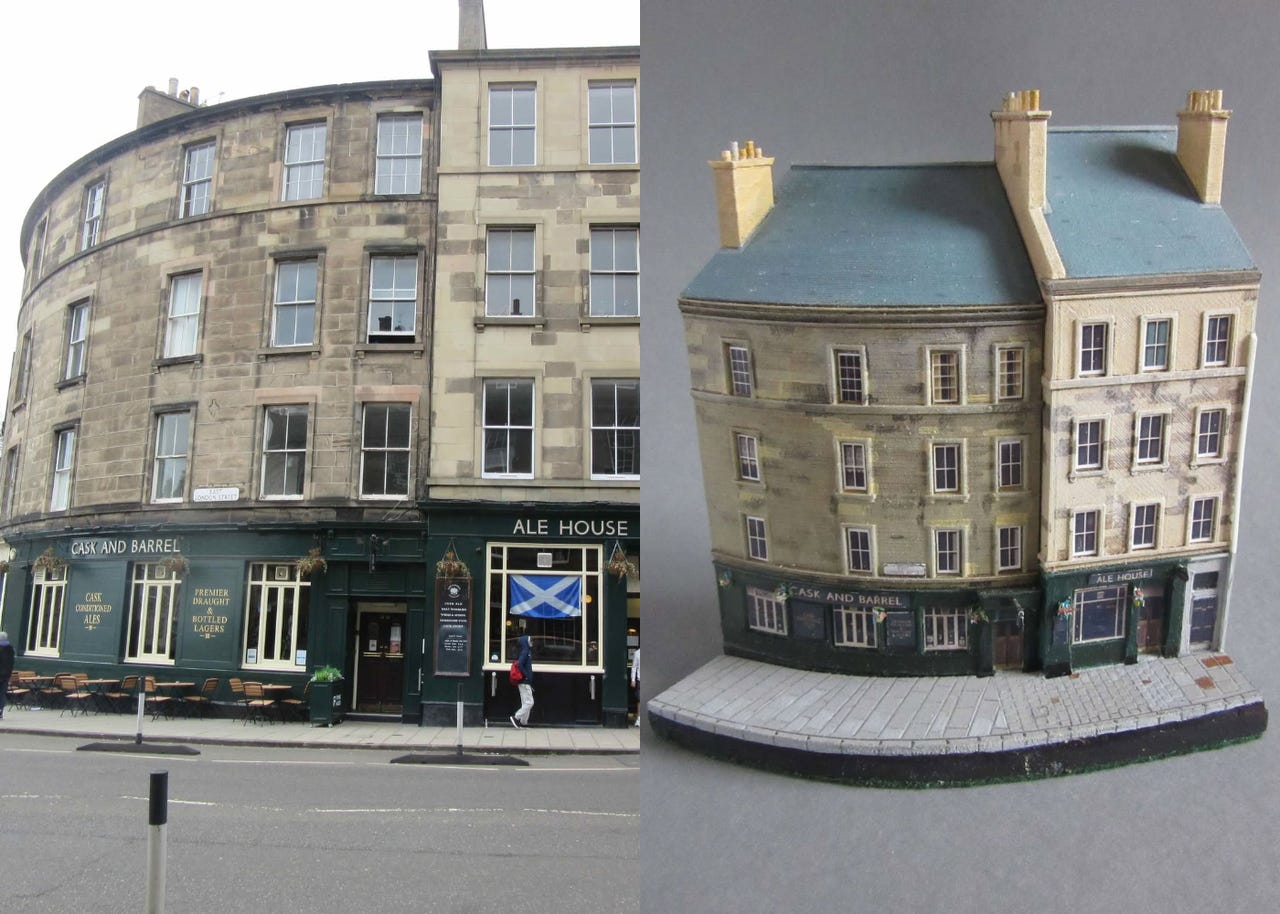 Artist celebrating beauty of Edinburgh’s pubs by recreating them in ...