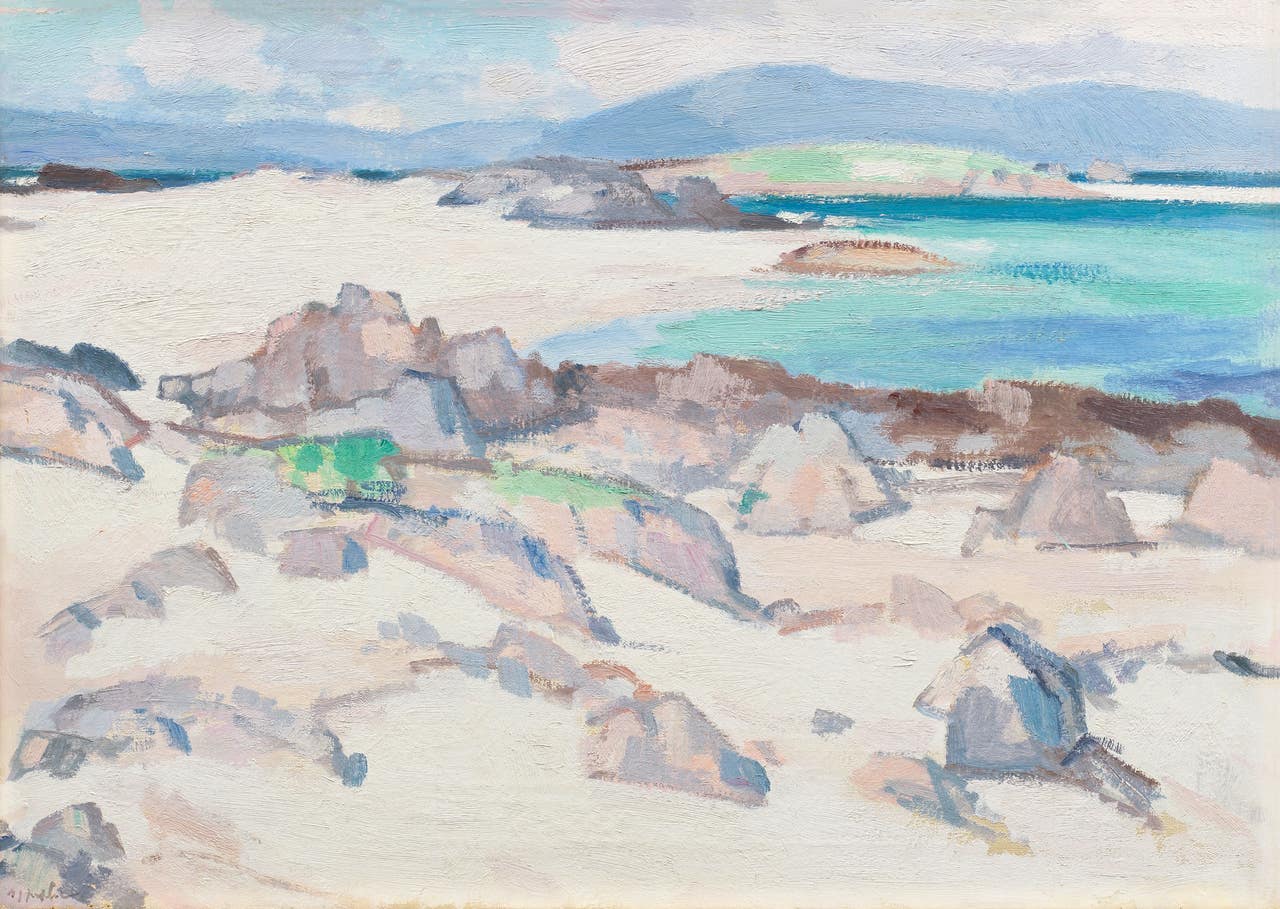 ‘Masterful’ painting by Scottish colourist to go under hammer for first ...