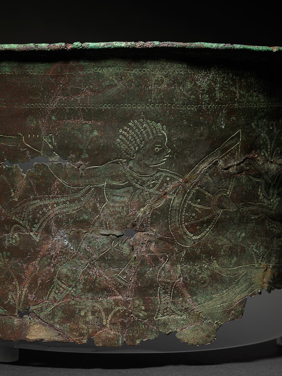 Byzantine bucket unearthed at Sutton Hoo ‘contained remains of ...