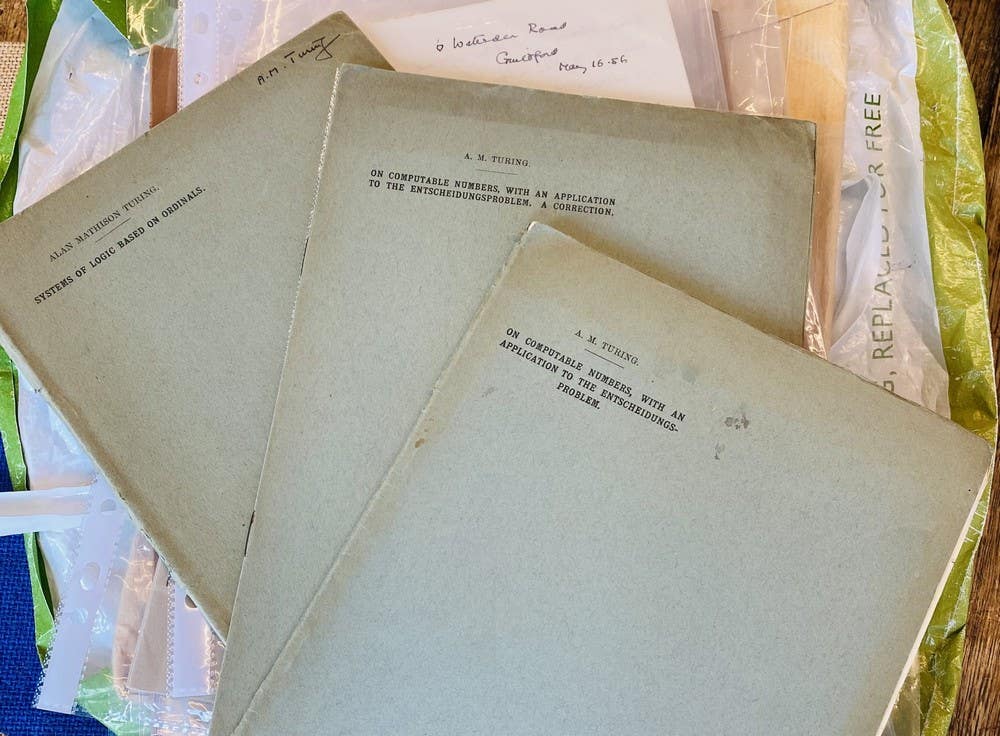 Codebreaker Alan Turing’s scientific papers sell for ‘record’ £465,000 ...