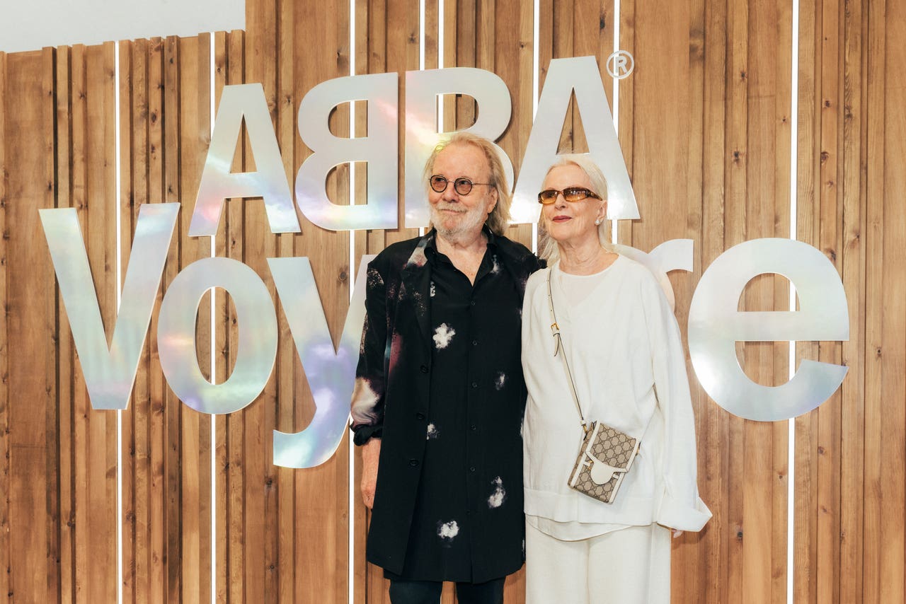 Benny Andersson and Anni-Frid Lyngstad reunite for third Abba Voyage ...