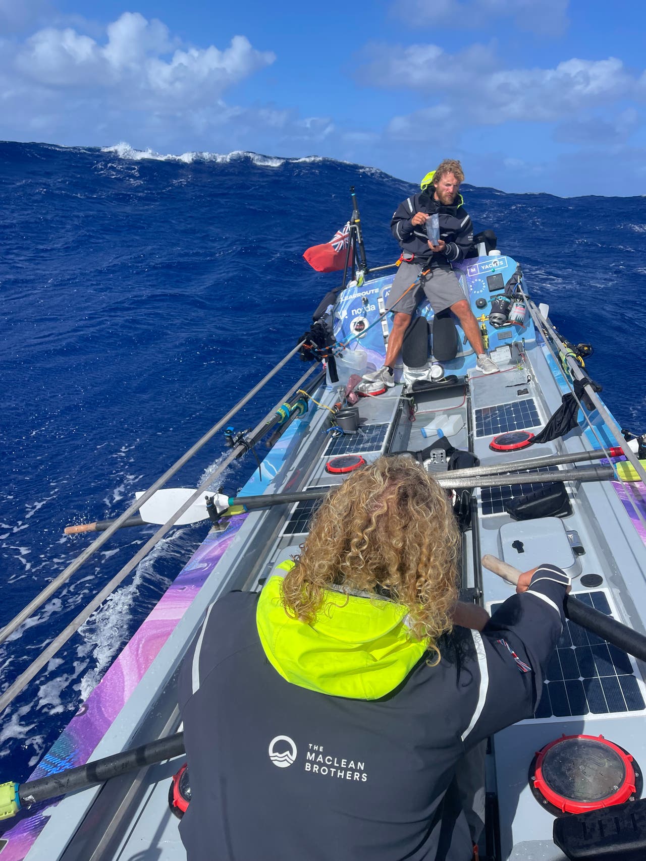 Rock star offers support to Scots brothers rowing across Pacific ...