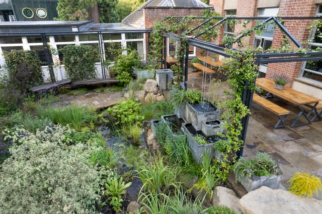 Garden opens to promote natural measures that boost flood resilience ...