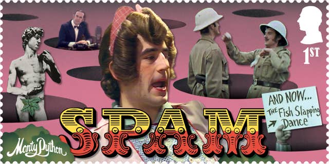 Tis but a stamp: Royal Mail set celebrates Monty Python favourite scenes