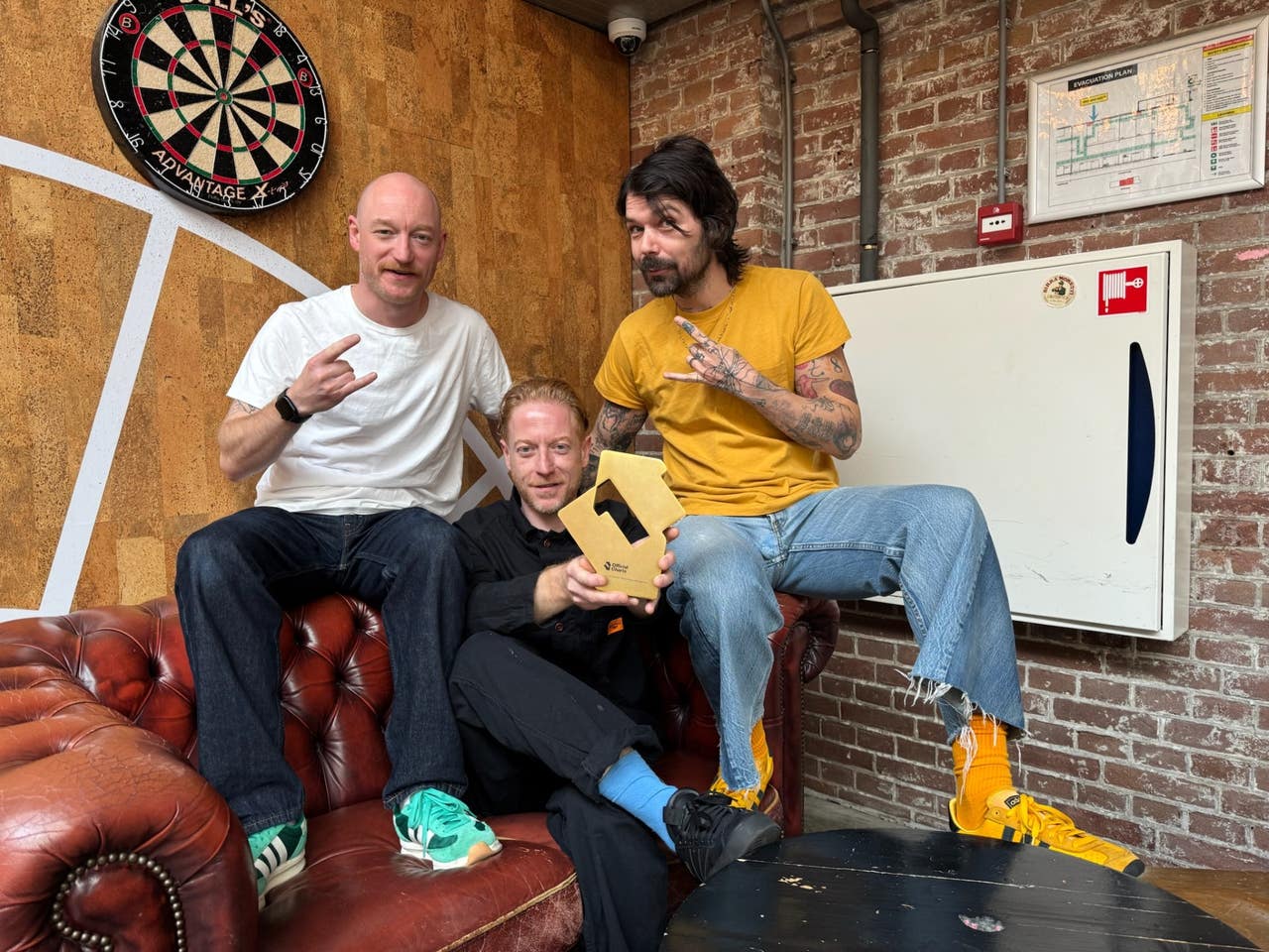 Scottish rockers Biffy Clyro secure fourth number one in UK albums ...