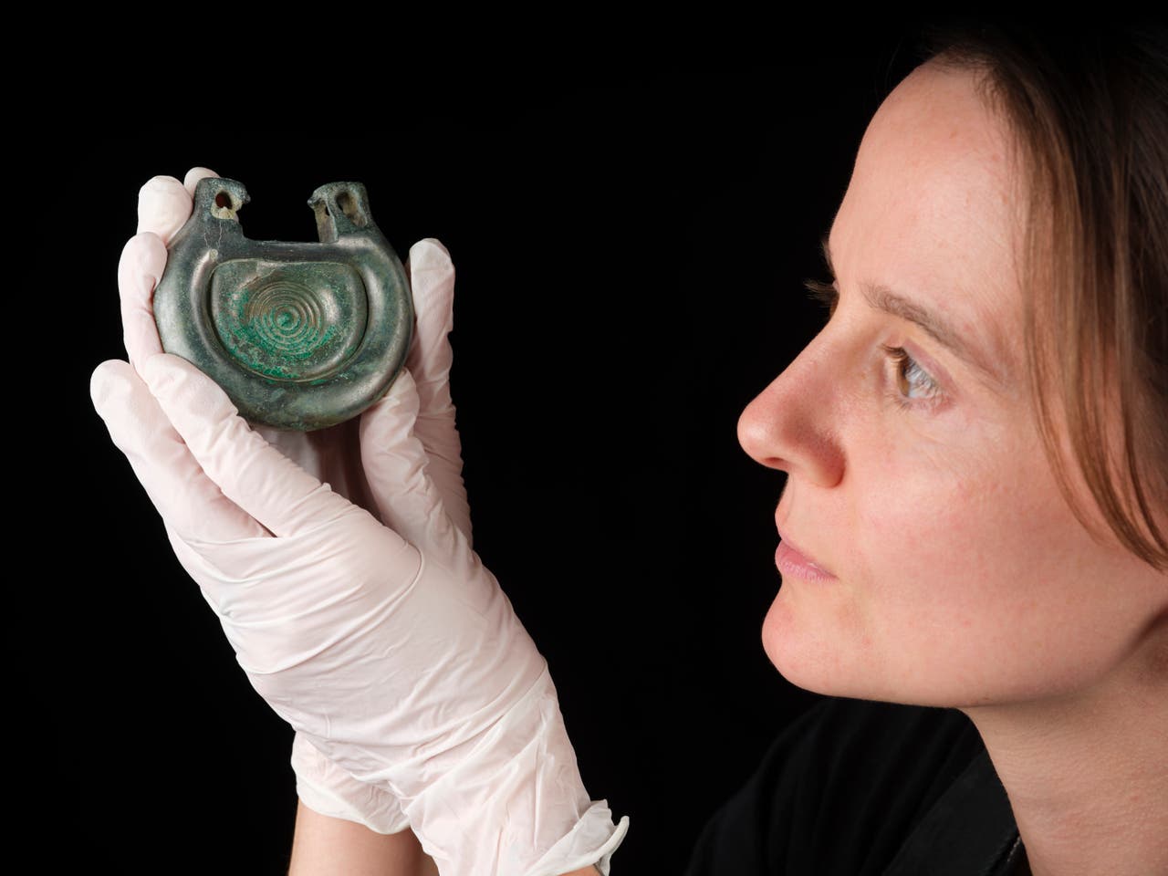 Museum staff describe ‘magical’ moment hoard’s silver colour was ...