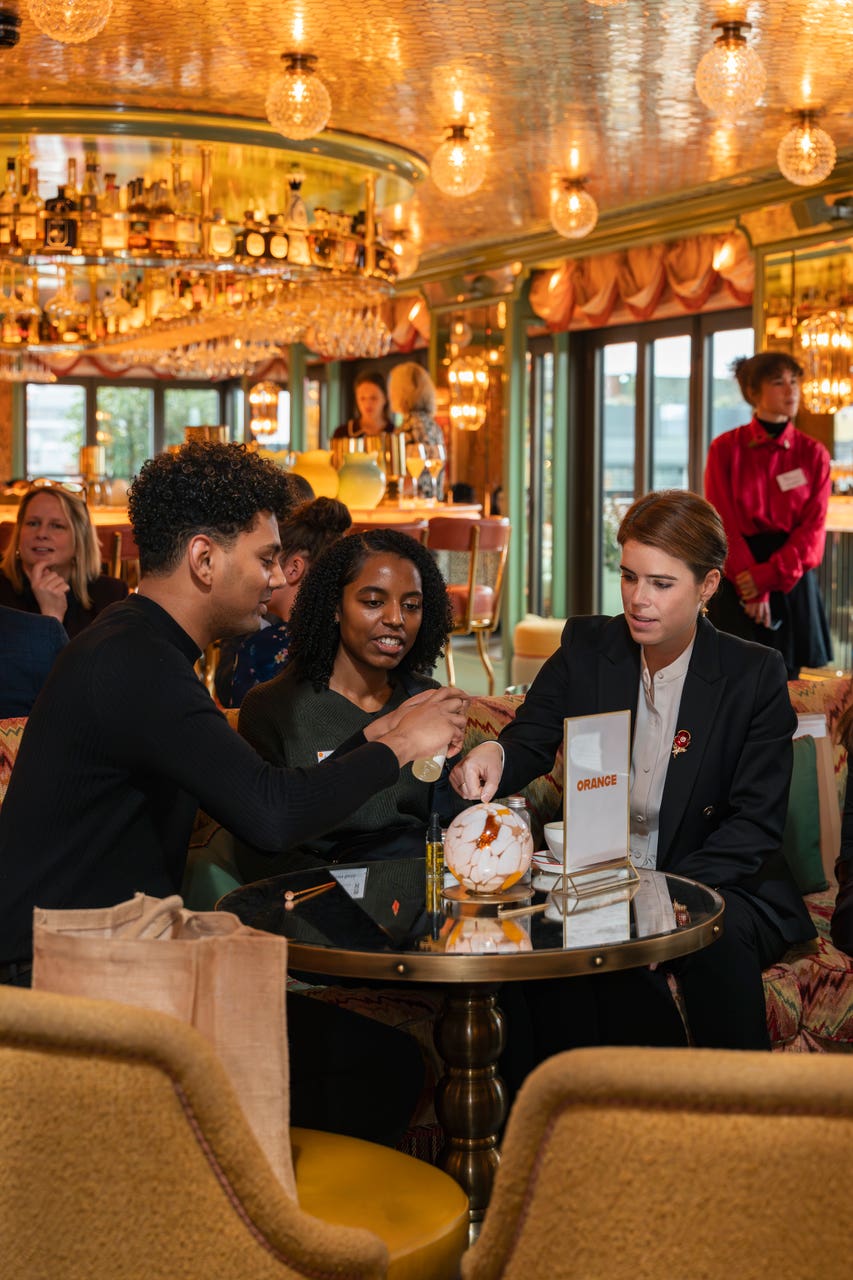 Eugenie shares passion for art as she mentors ‘changemakers’ for King’s ...